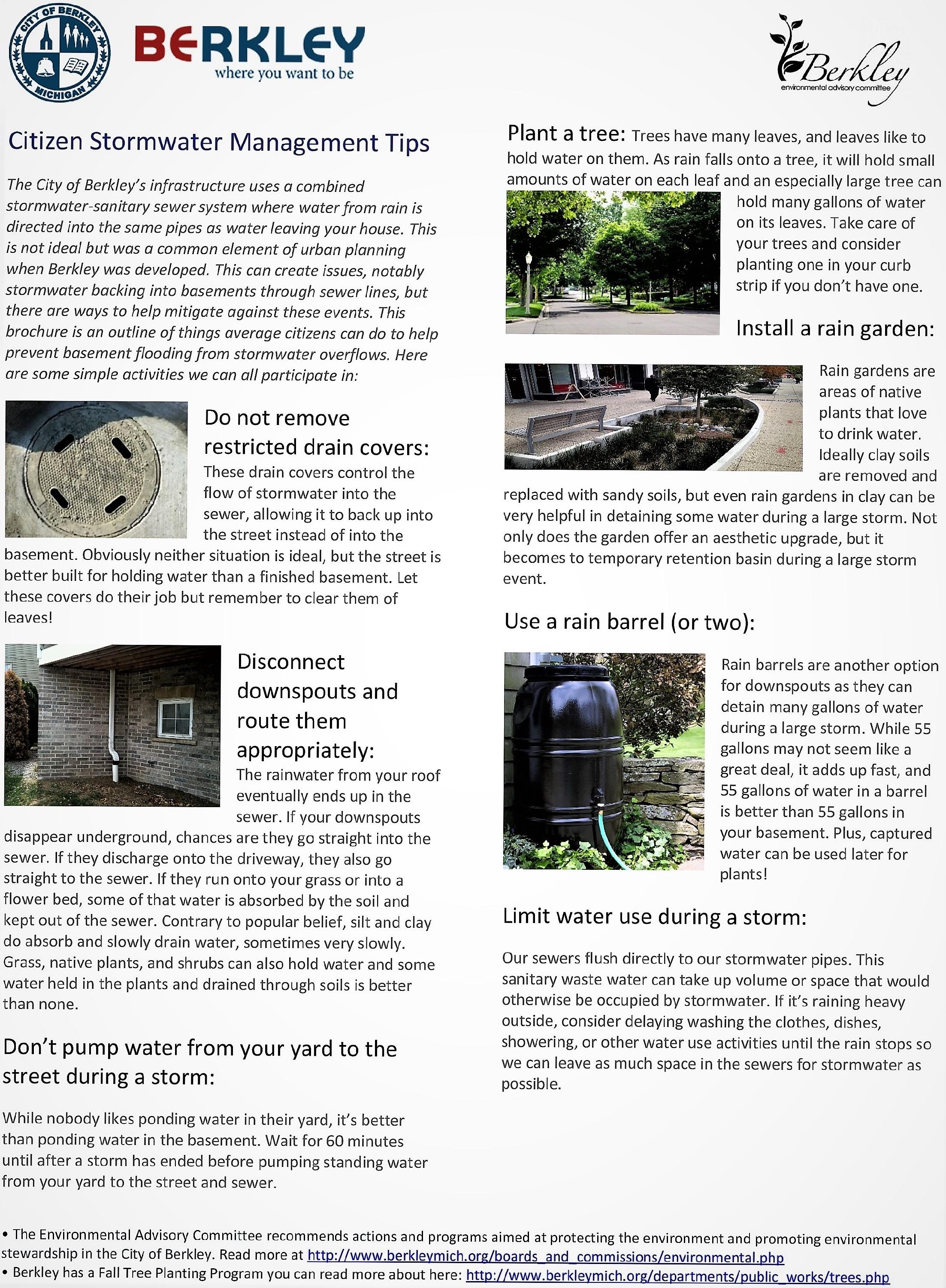 Helpful Information - Berkley Mich